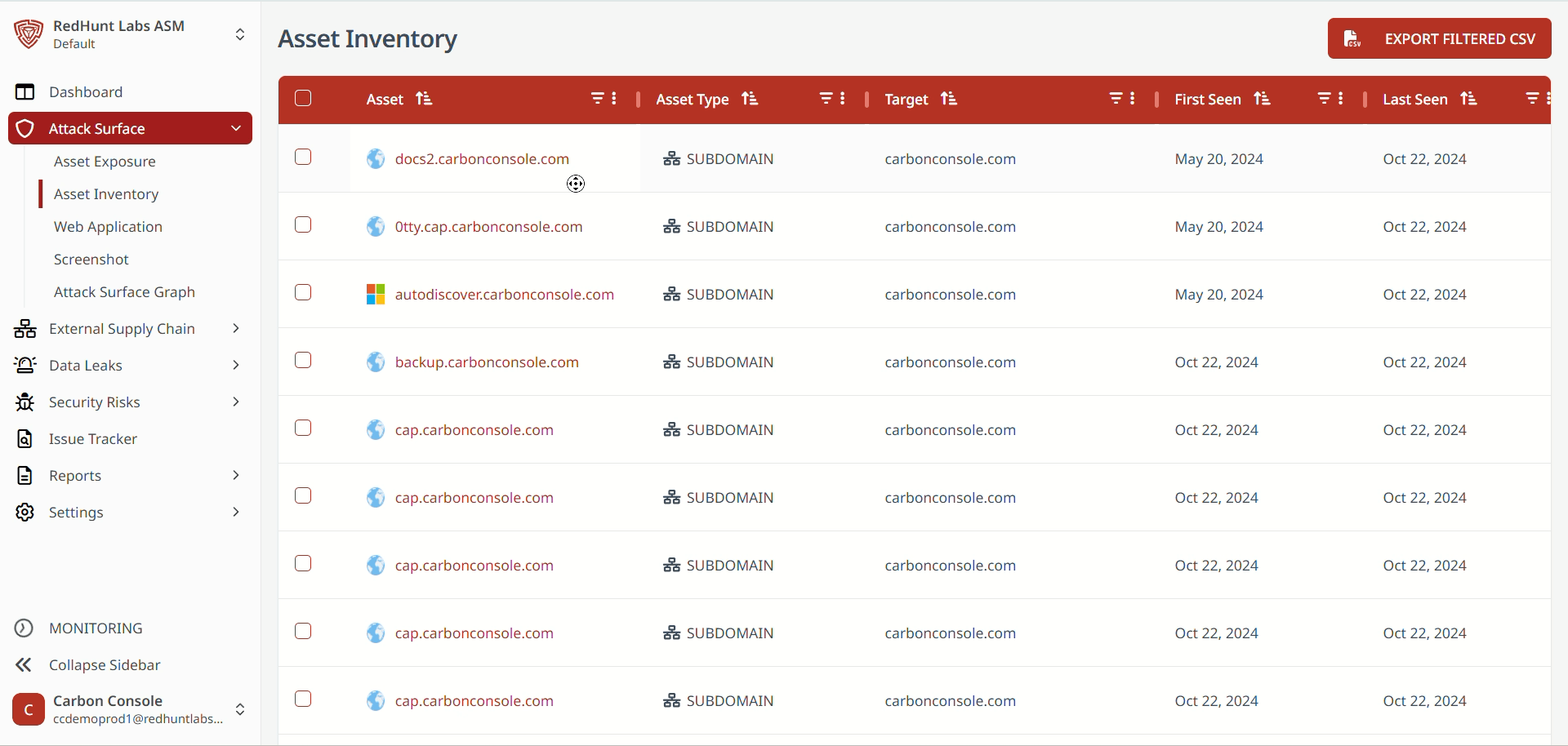 How to Manually Tag Assets? | RedHunt Labs Documentation